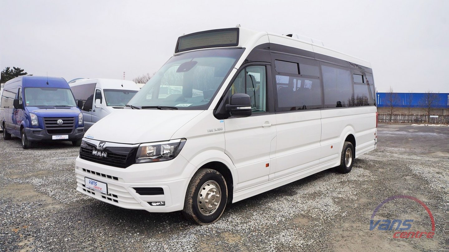 MAN TGE 5.180 CITY BUS 15+18 / AUTOMAT/ NOVÉ | Vanscentre