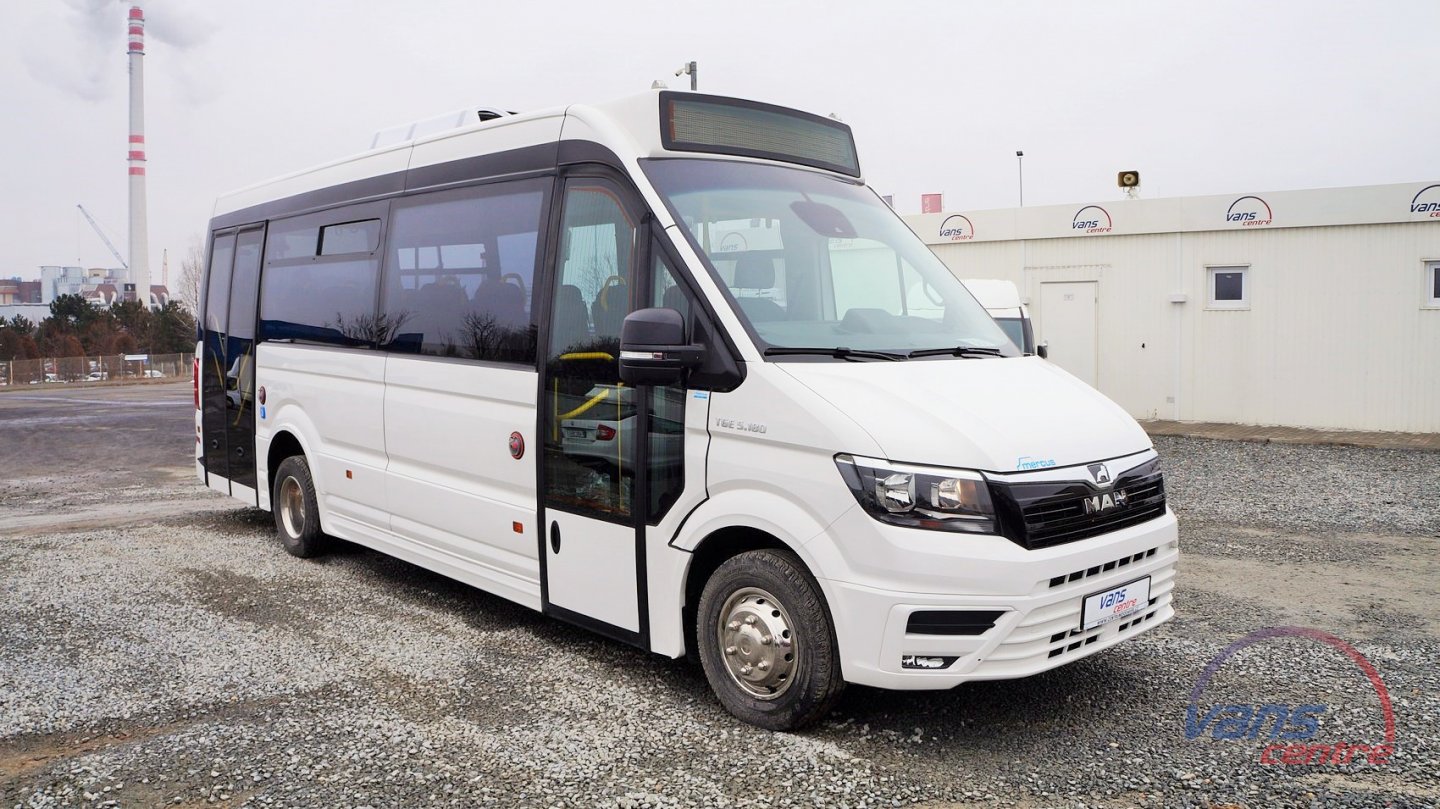 MAN TGE 5.180 CITY BUS 15+18 / AUTOMAT/ NOVÉ | Vanscentre