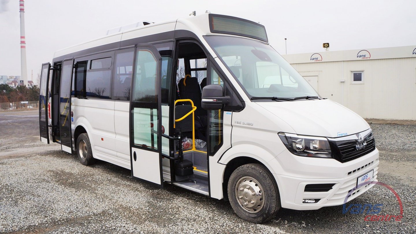 MAN TGE 5.180 CITY BUS 15+18 / AUTOMAT/ NOVÉ | Vanscentre