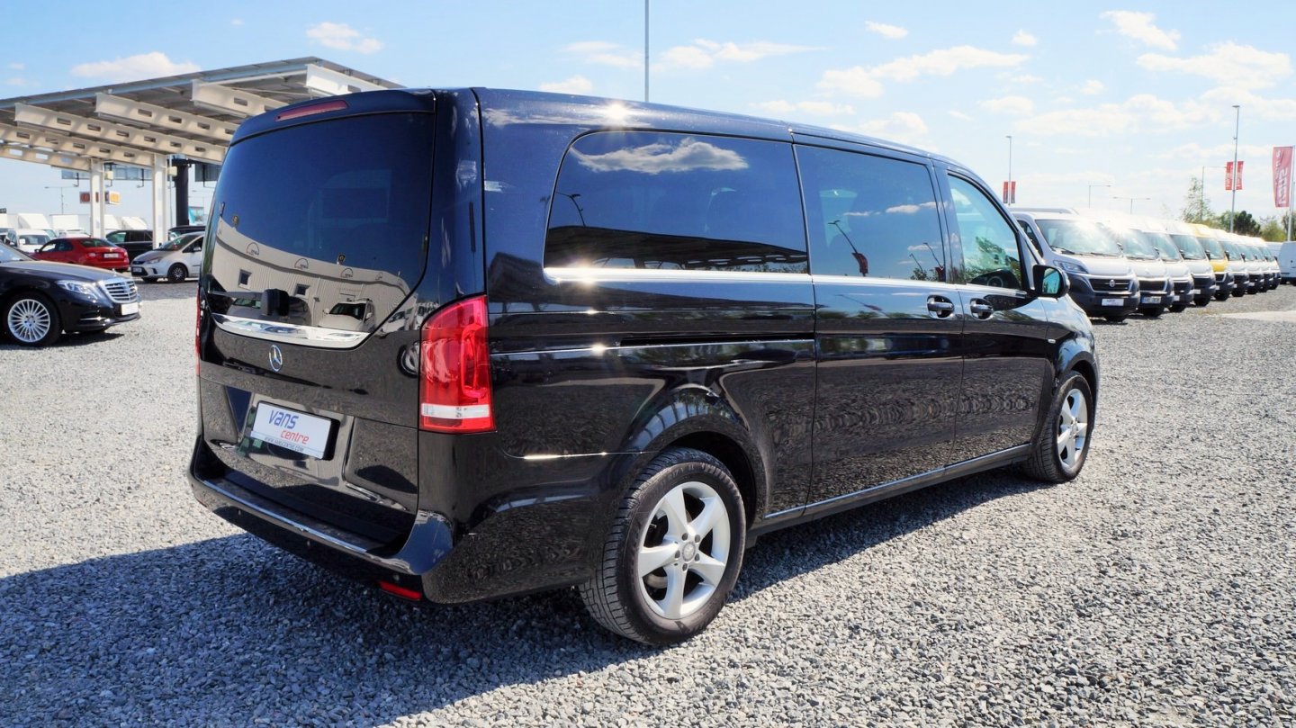 Mercedes V200d/XL 8 míst/ AVANTGARDE/ ČR/ 1.MAJITEL | Vanscentre